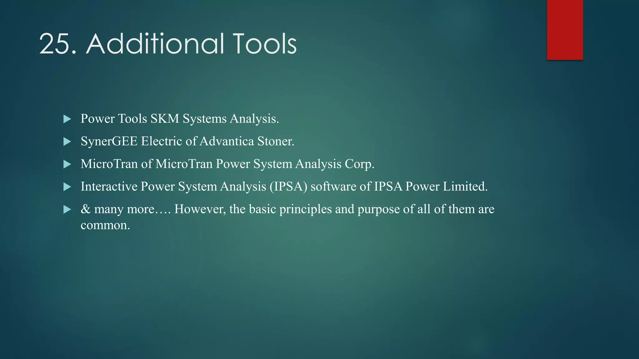 Different simulation softwares in power system | PDF