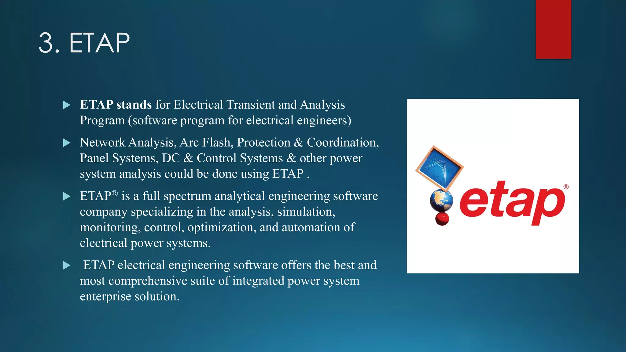 Different simulation softwares in power system | PDF