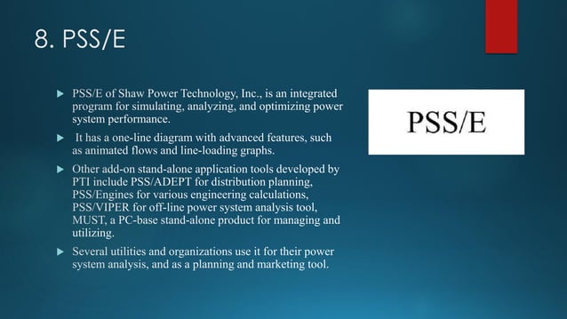 Different simulation softwares in power system | PDF | Computer Software and Applications ...