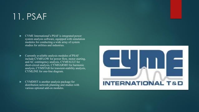 Different simulation softwares in power system | PDF | Computer Software and Applications ...