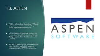 Different simulation softwares in power system | PDF