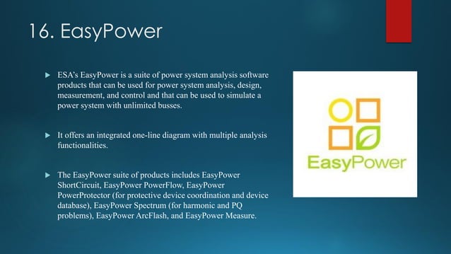 Different simulation softwares in power system | PDF | Computer Software and Applications ...