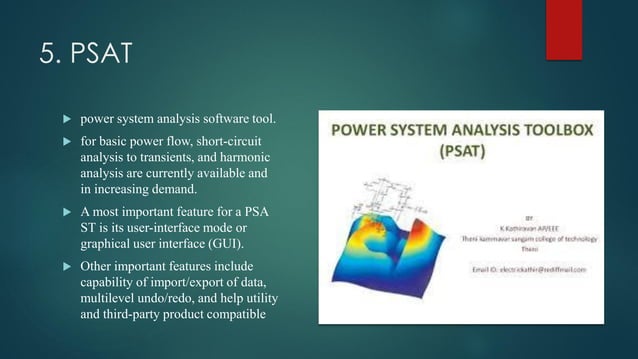 Different simulation softwares in power system | PDF | Computer ...