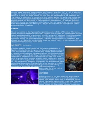 Different species of aliens john f. winston | PDF