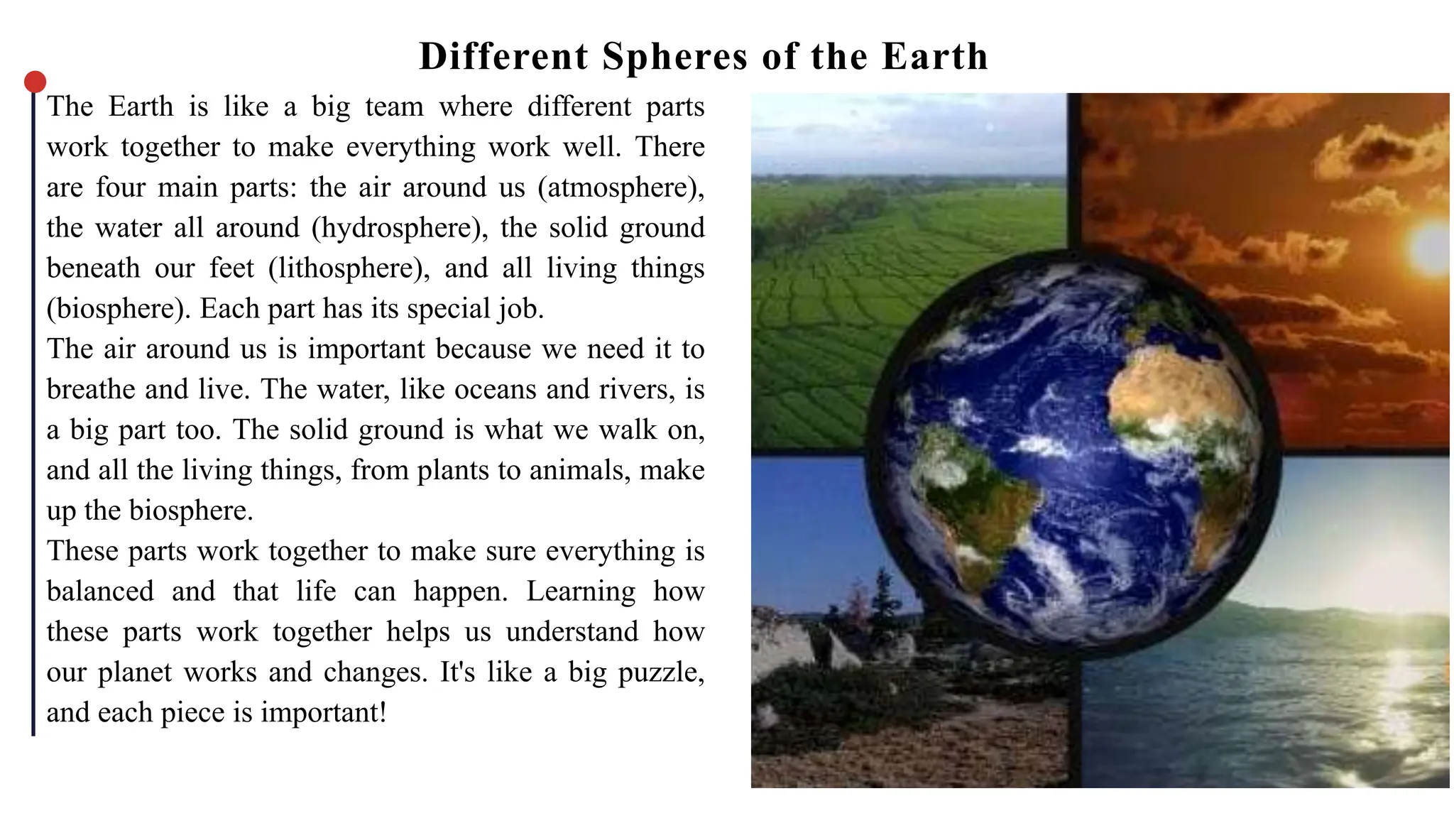 Different Spheres of Tthe Earth.pptx