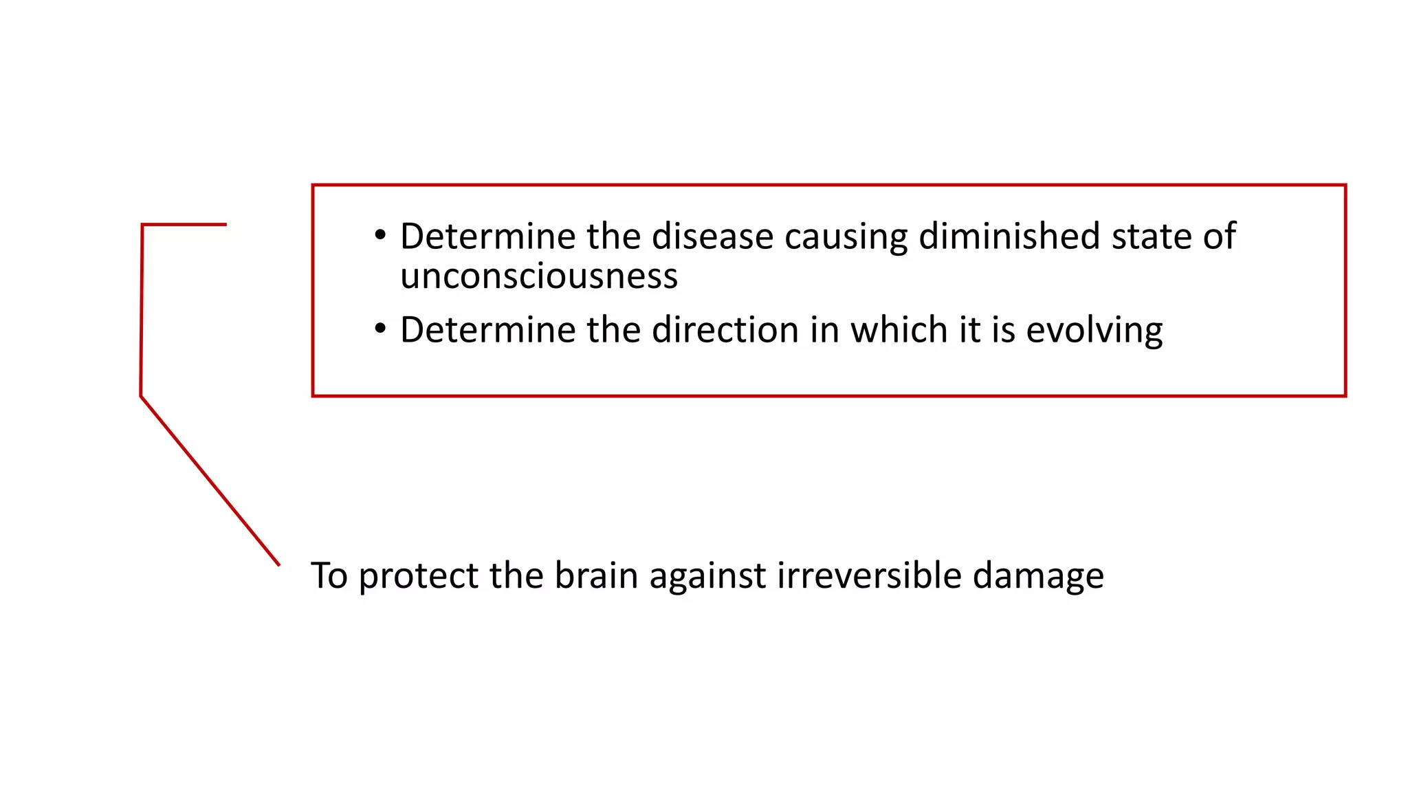 Different states of unconsciousness | PPT