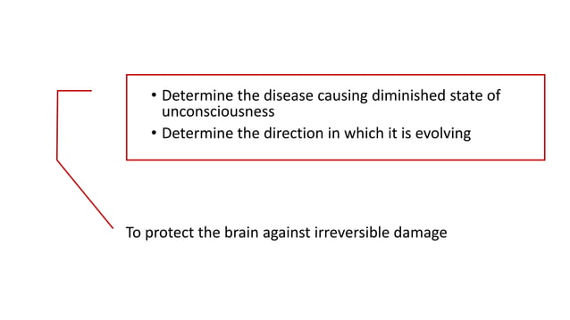 Different states of unconsciousness | PPT