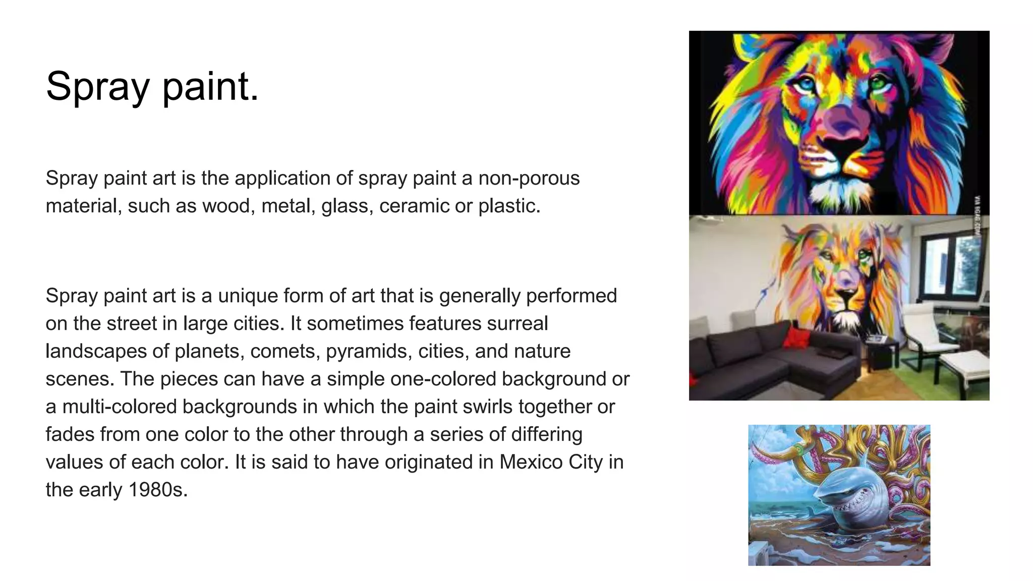 Different street art methods | PPTX