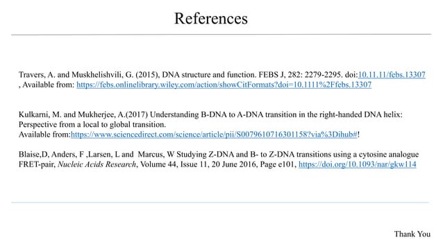 Different Forms of DNA | PDF | Genetics | Science