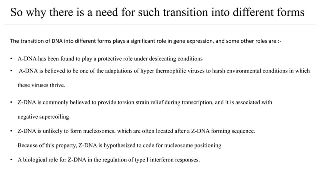 Different Forms of DNA | PDF | Genetics | Science
