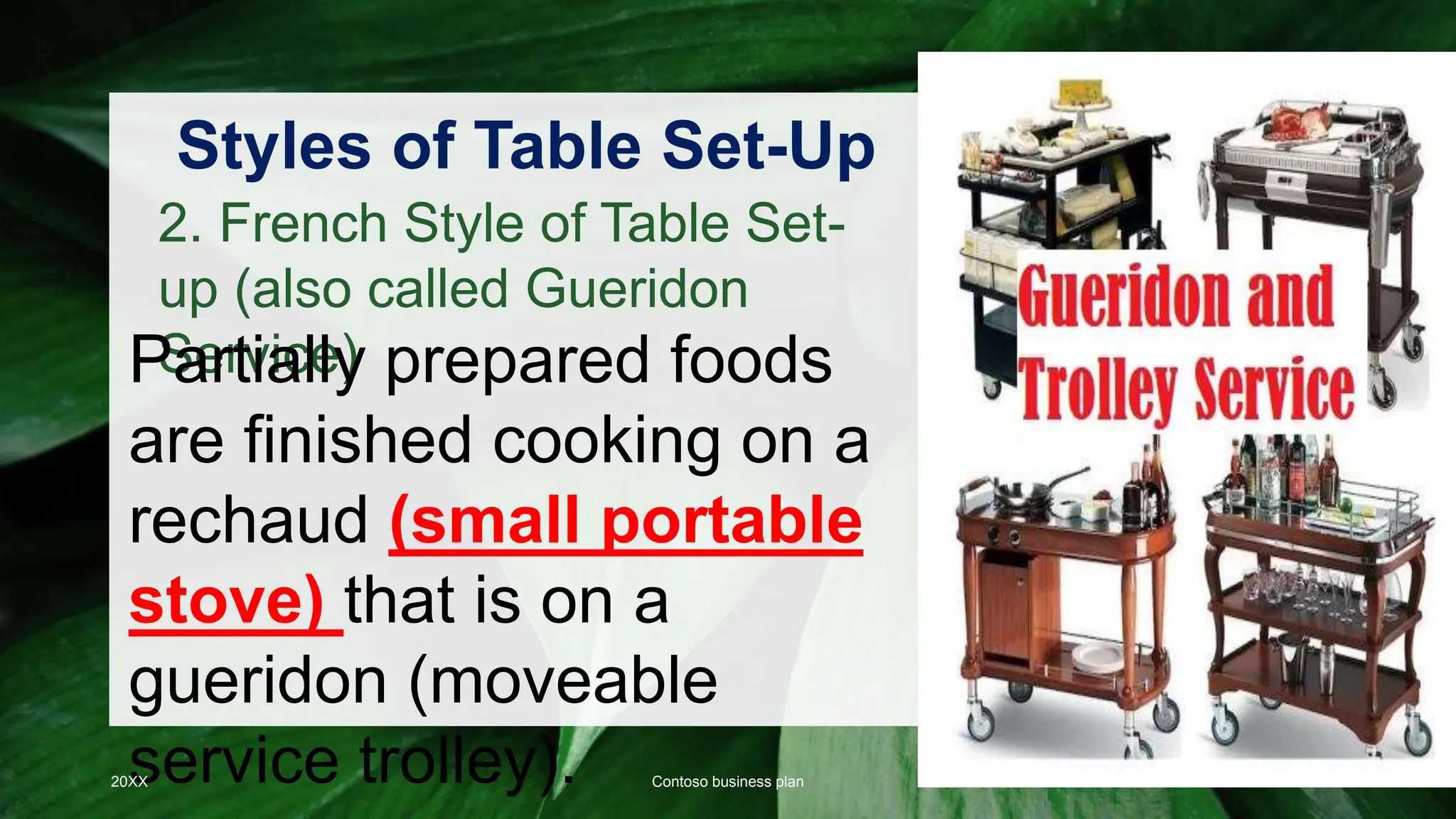 TABLE SET UP AND DIFFERENT TABLE GUIDELINES.pptx