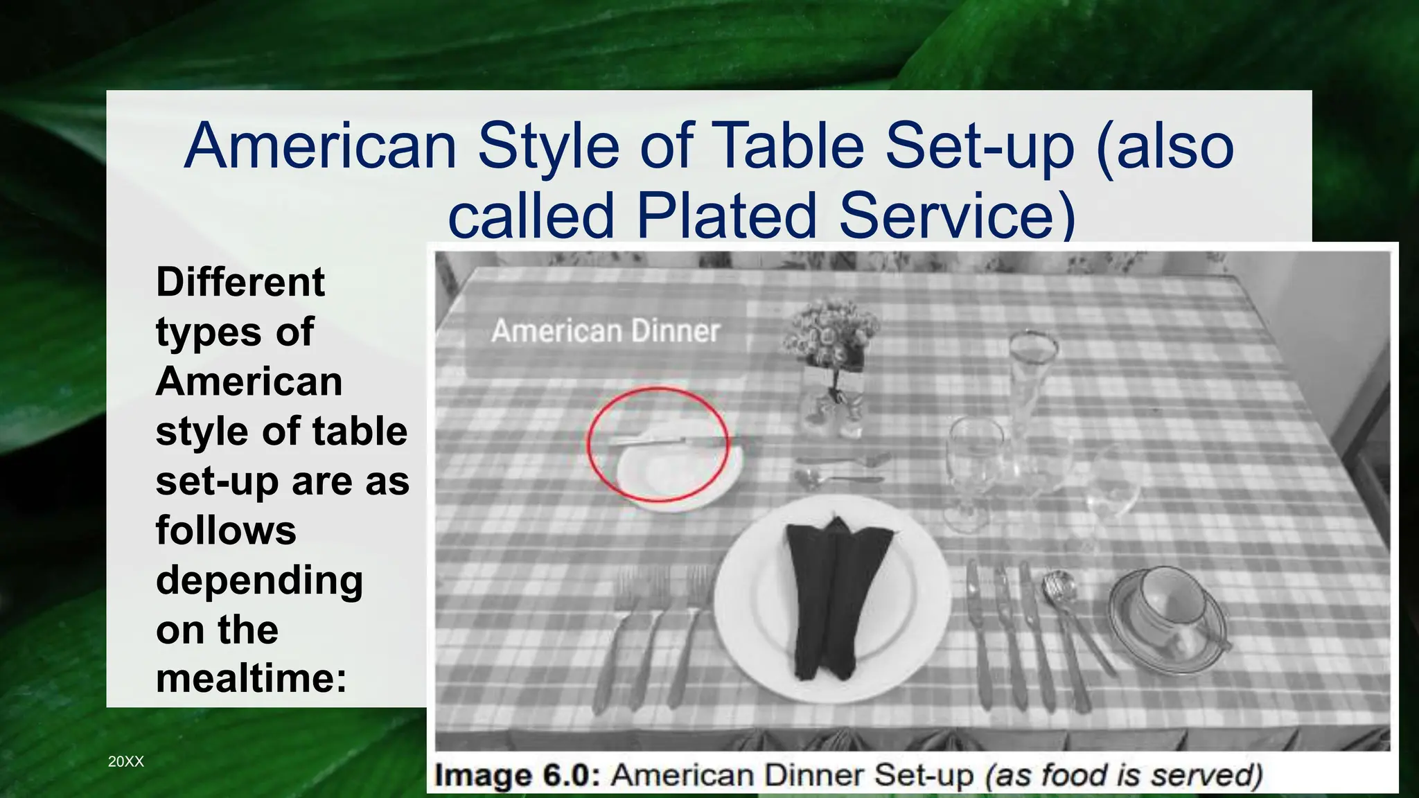 Different Styles of Table Set up in food bs | PPTX