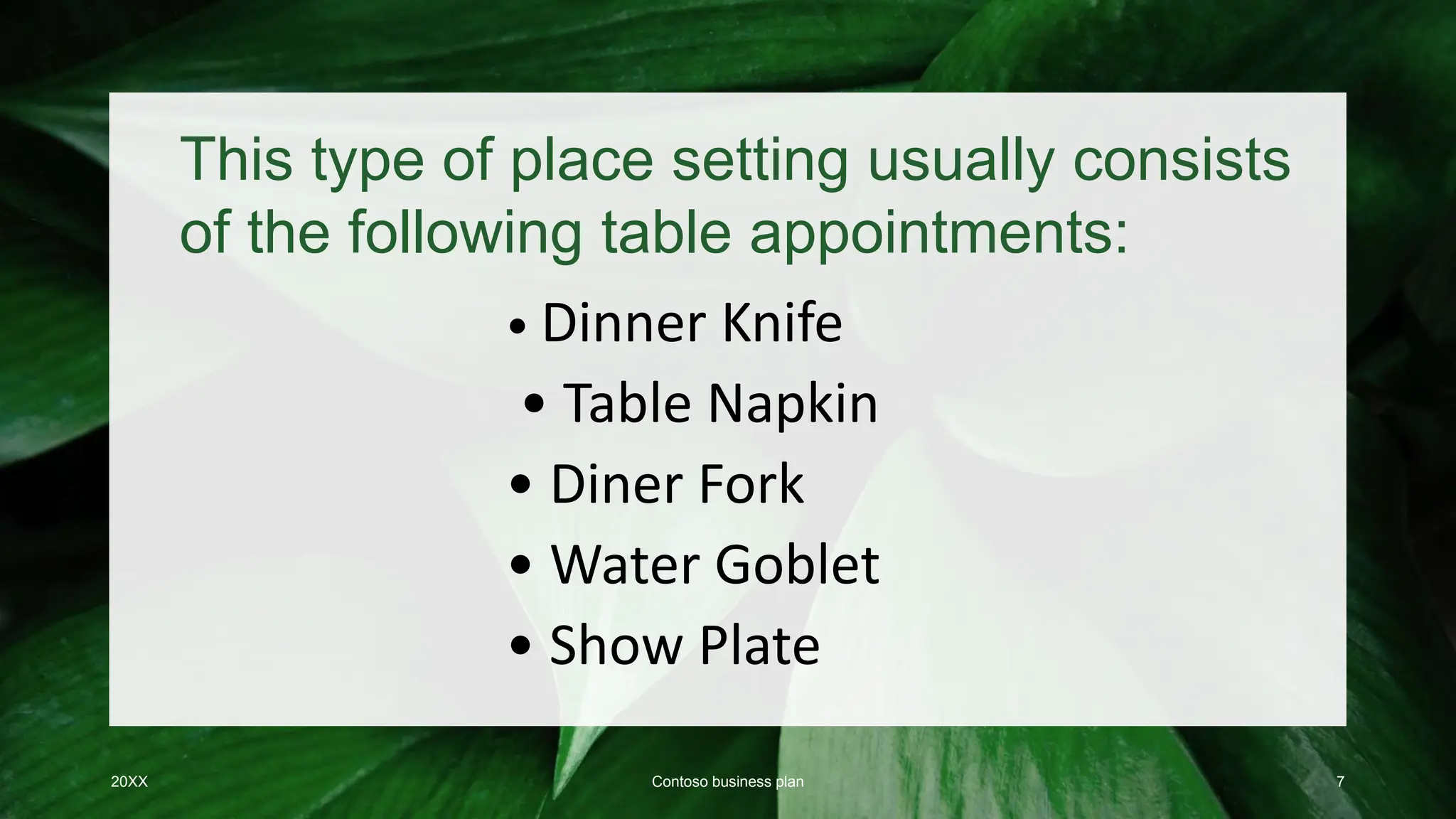 Different Styles of Table Set up in food bs | PPTX