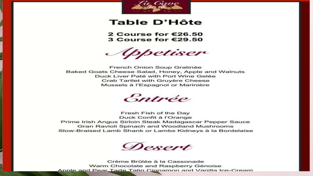 Different Styles of Table Set up in food bs | PPTX