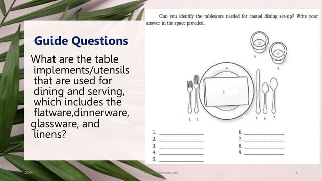 Different Styles of Table Set up in food bs | PPTX
