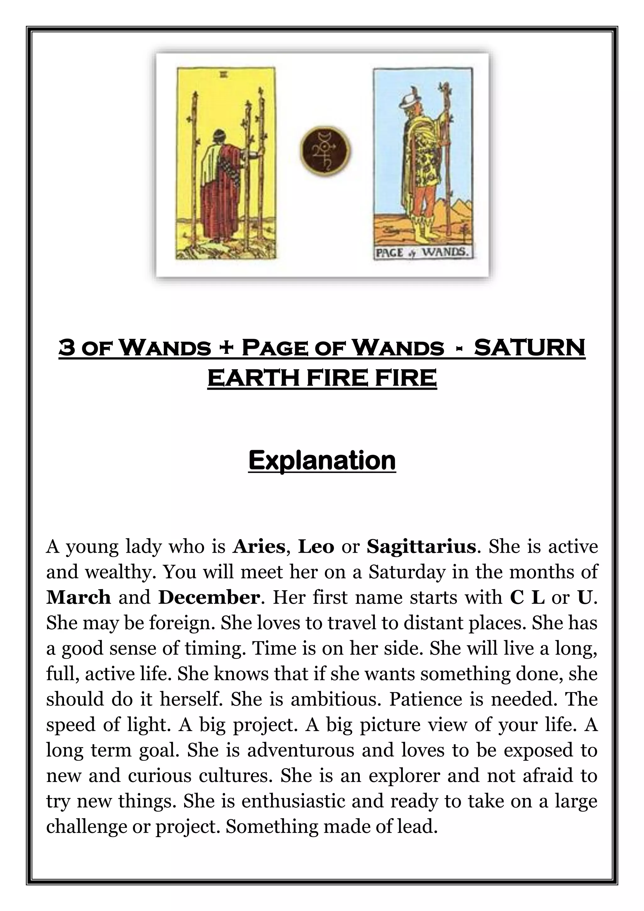 Different Tarot Card Combinations & Intuitive Meanings | PDF