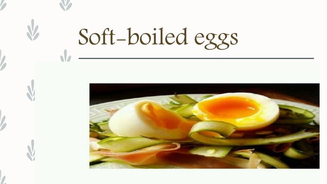 Different techniques in presenting egg dishes attractively (2) | PPTX