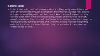 Different techniques of sizing | PDF