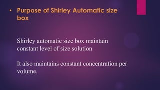 Different techniques of sizing | PDF