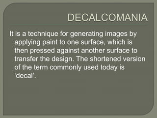 Different Techniques Used by Contemporary Artists-2.pptx