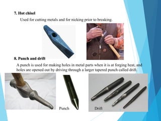 Different tools used in workshop | PDF
