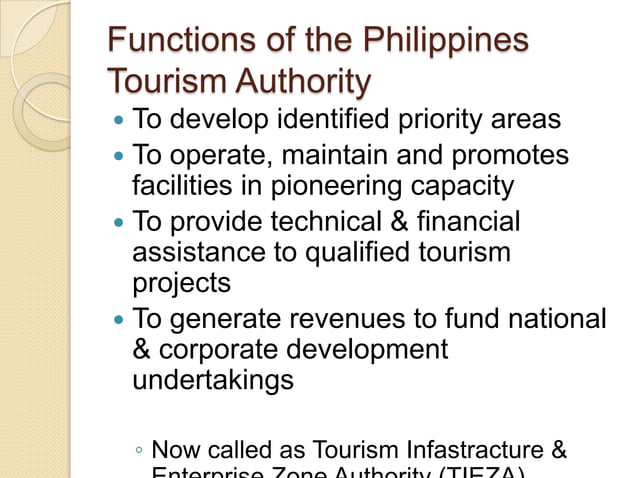 Different tourism organizations | PPTX | Travel