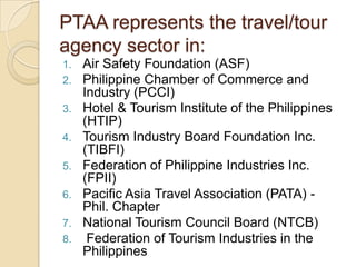 Different tourism organizations | PPTX