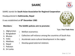 Different Trade Blocs | PPTX