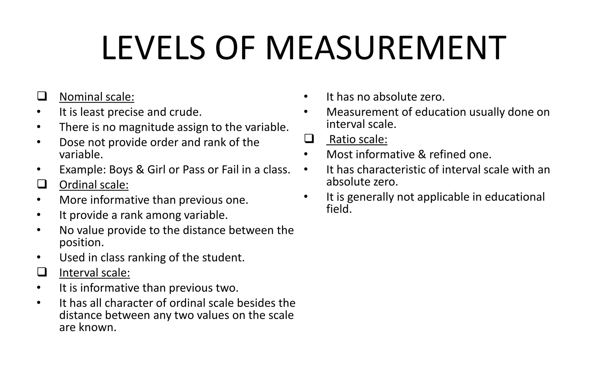 DIFFERENT TYPE OF EDUCATIONAL MEASUREMENT AND EVALUATION TOOLS AND ...