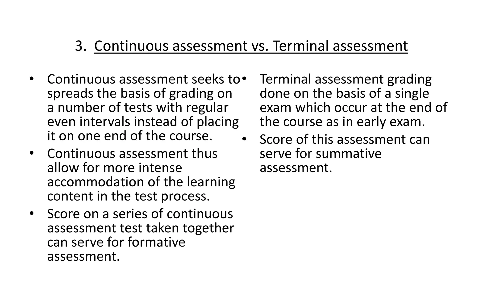 DIFFERENT TYPE OF EDUCATIONAL MEASUREMENT AND EVALUATION TOOLS AND ...
