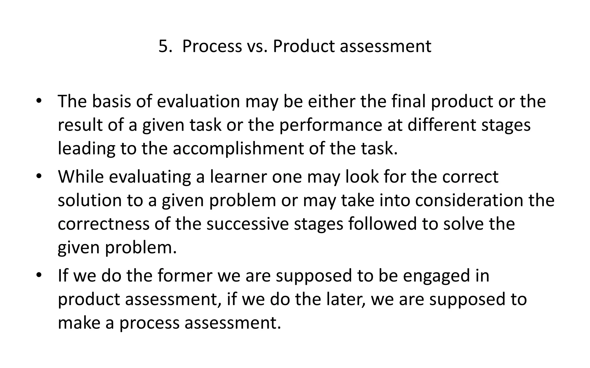 DIFFERENT TYPE OF EDUCATIONAL MEASUREMENT AND EVALUATION TOOLS AND ...