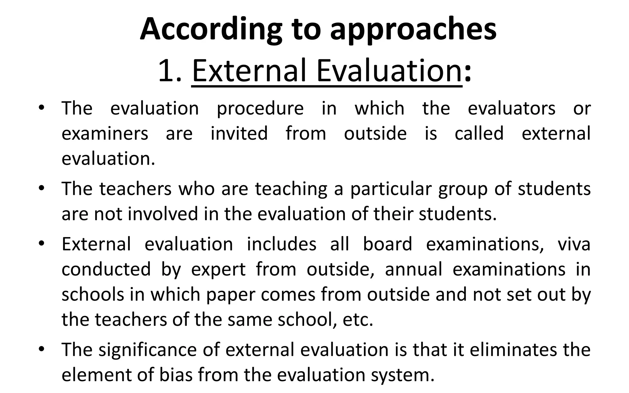 DIFFERENT TYPE OF EDUCATIONAL MEASUREMENT AND EVALUATION TOOLS AND ...