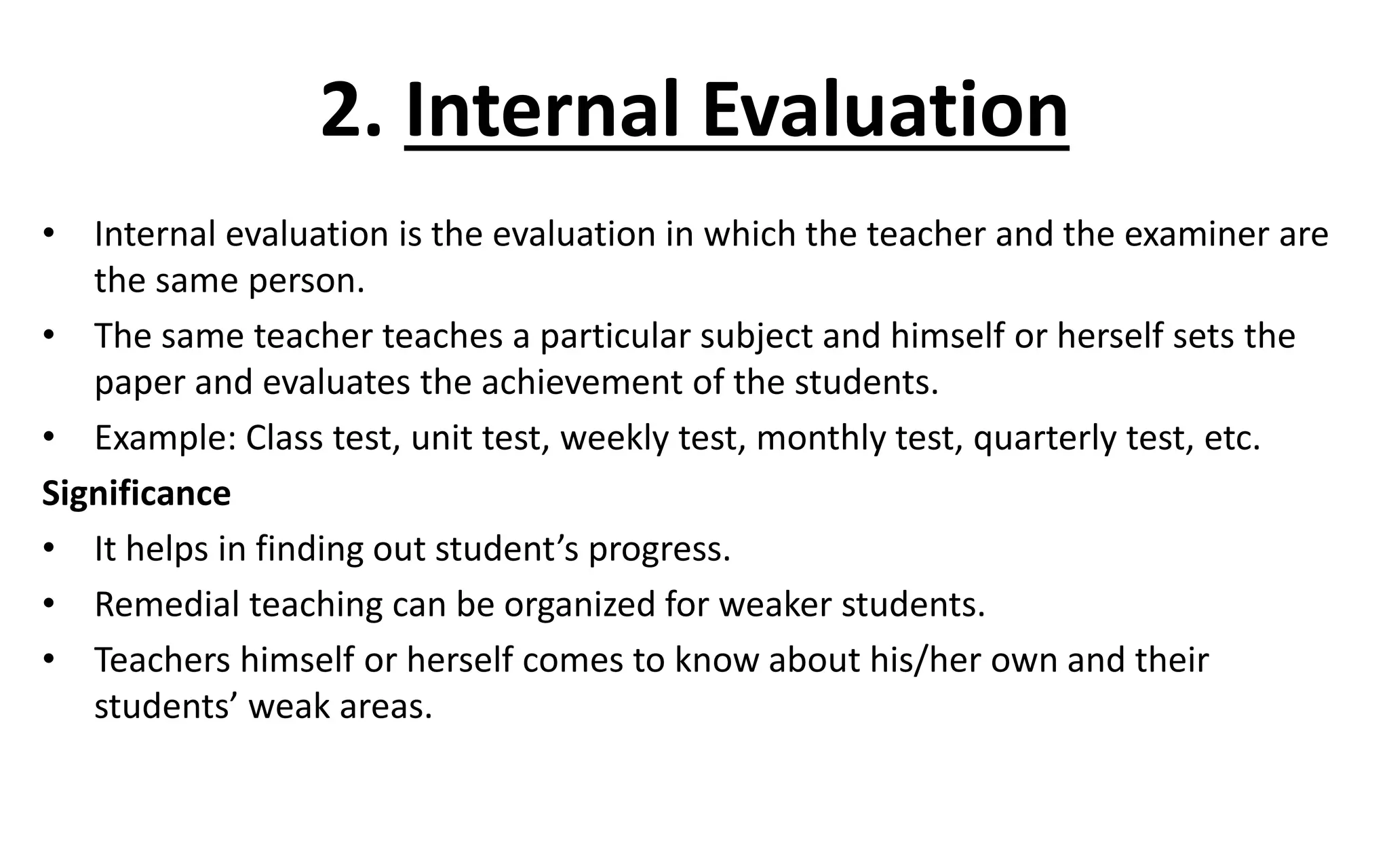 DIFFERENT TYPE OF EDUCATIONAL MEASUREMENT AND EVALUATION TOOLS AND ...