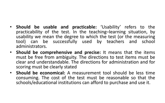 DIFFERENT TYPE OF EDUCATIONAL MEASUREMENT AND EVALUATION TOOLS AND ...