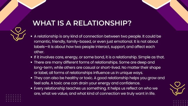 Types of Relationships Explained: From Healthy to Toxic Connections | PDF