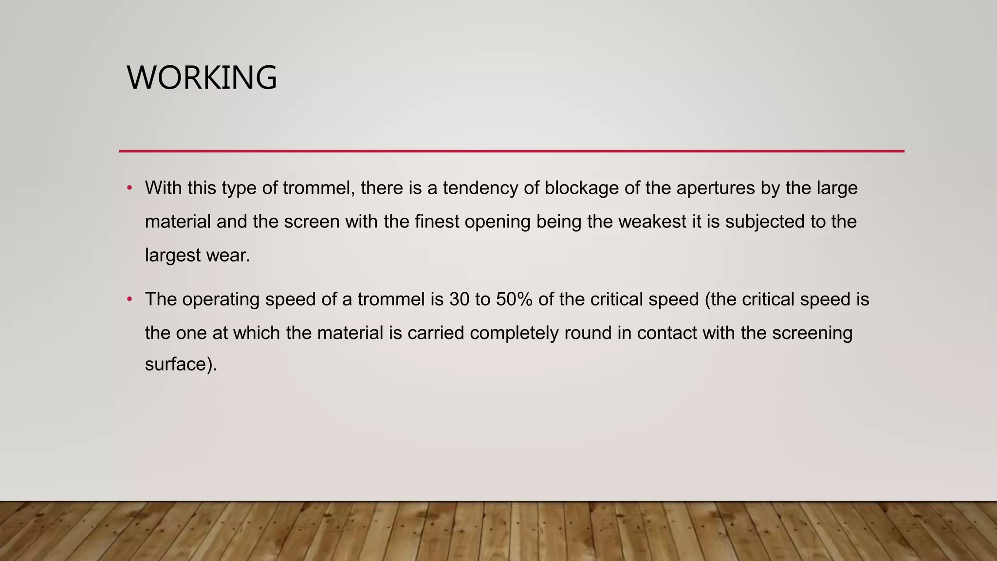 Different type of screening equipment and their application in chemical ...