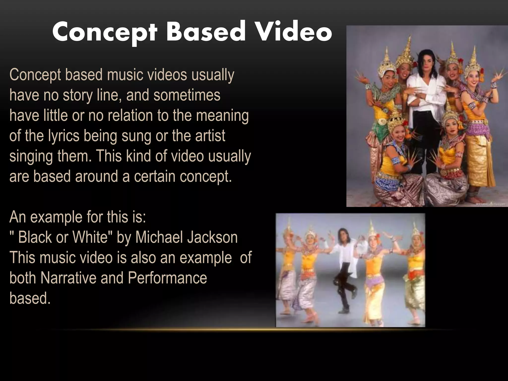 Different types and styles of music videos | PPTX
