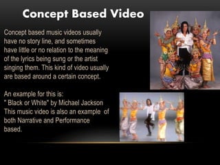 Different types and styles of music videos | PPTX