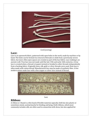 Different types of accessories used in garments | PDF | Women\'s ...