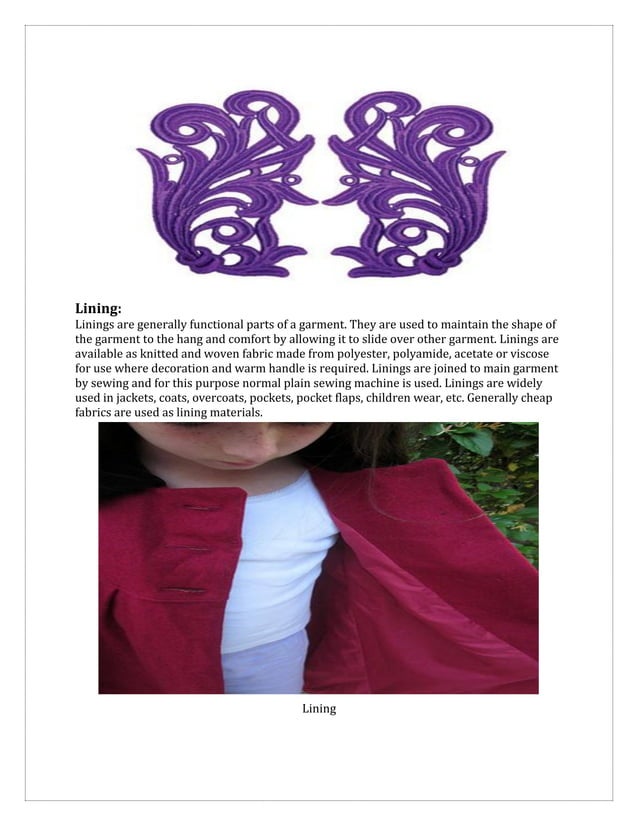 Different types of accessories used in garments | PDF | Women\'s Clothing | Women\'s Fashion