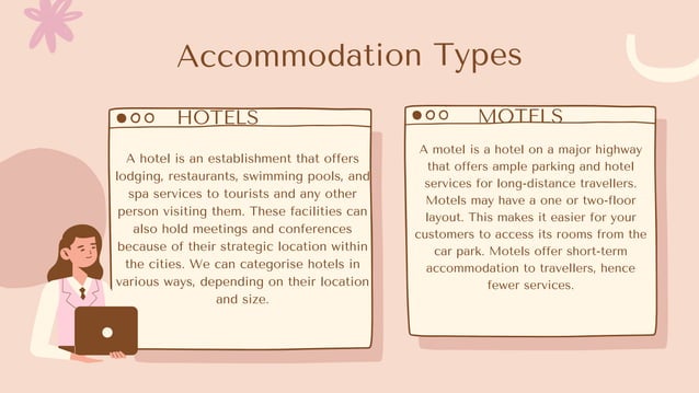Different types of accommodations (1).pdf | Bed & Breakfasts | Travel Type
