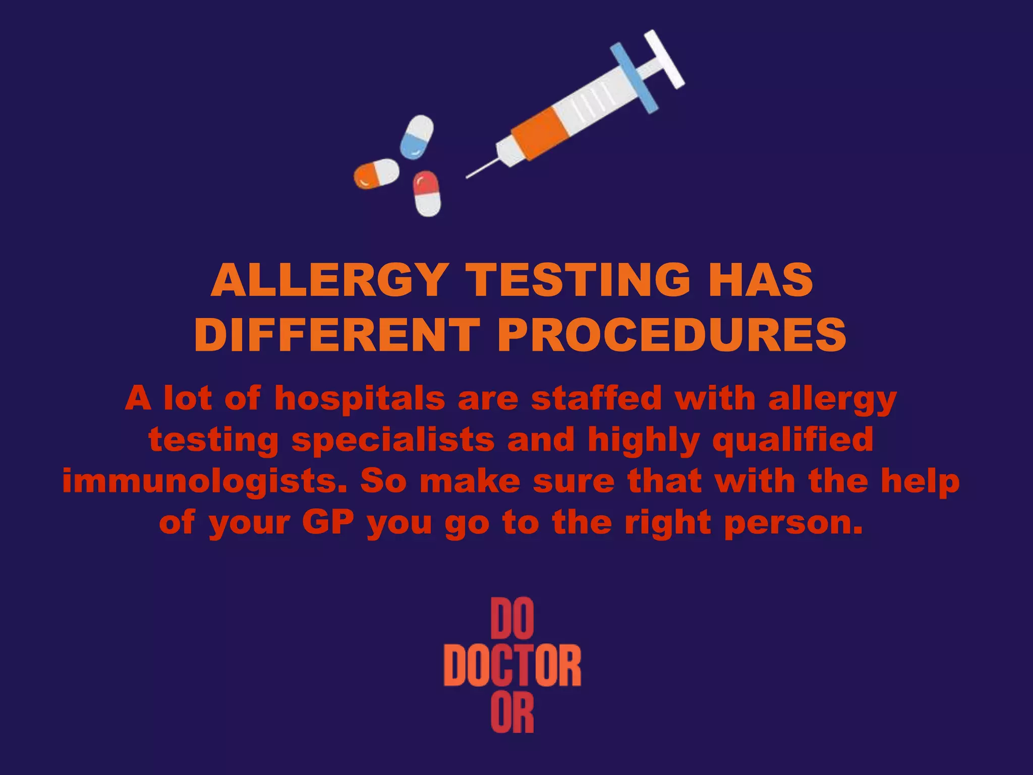 Different Types of Allergy Testing | PPTX