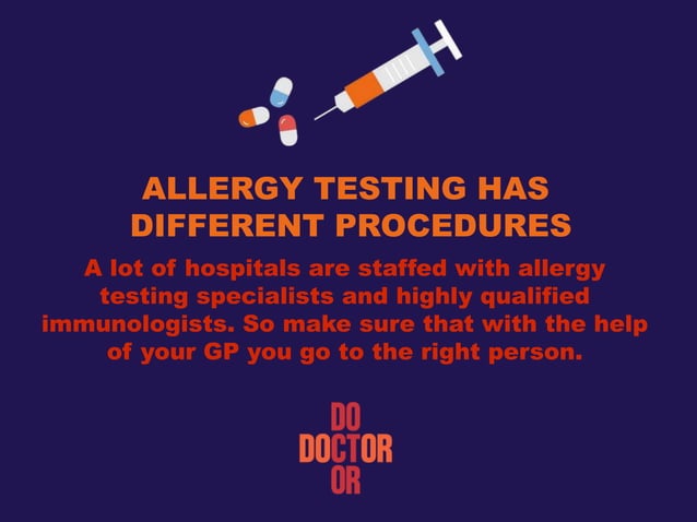 Different Types of Allergy Testing | PPT