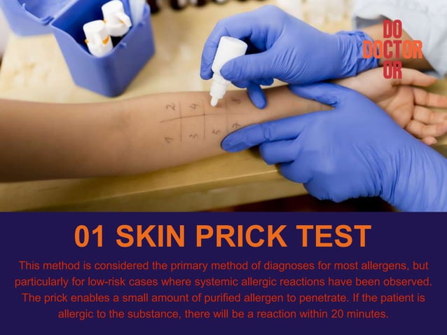 Different Types of Allergy Testing | PPT