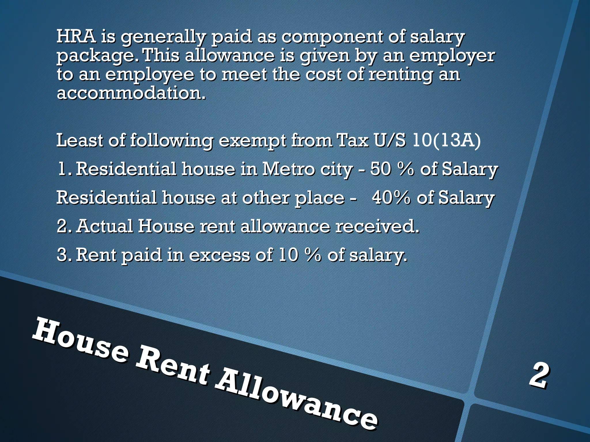 Different types of allowances | PPT