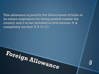 Different types of allowances | PPT