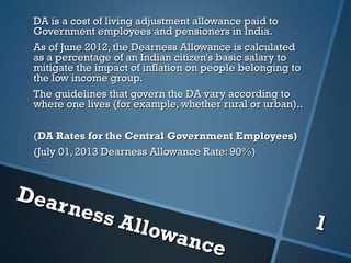 Different types of allowances | PPT