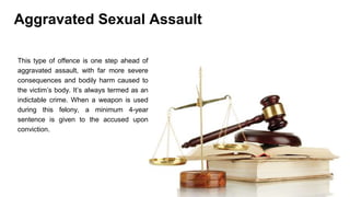 Different types of assault charges in canada | PPTX