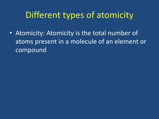 Different types of atomicity | PPTX