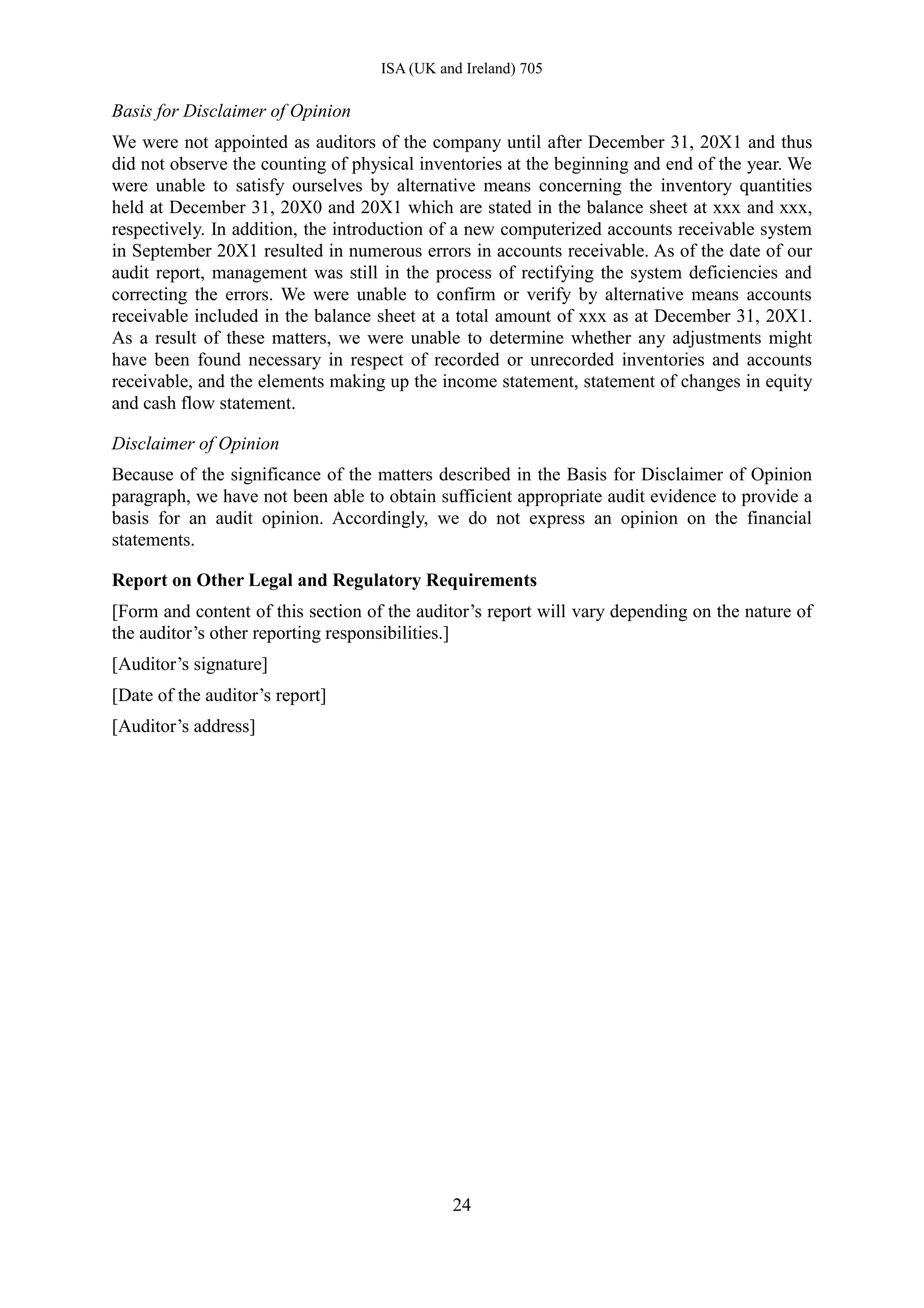 Types of audit opinion | PDF